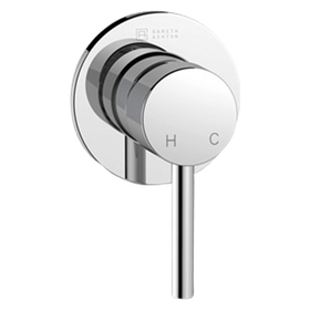 Abey Lucia Shower Mixer with Round Backplate CP SH-INT/3SH-EXT – K and ...