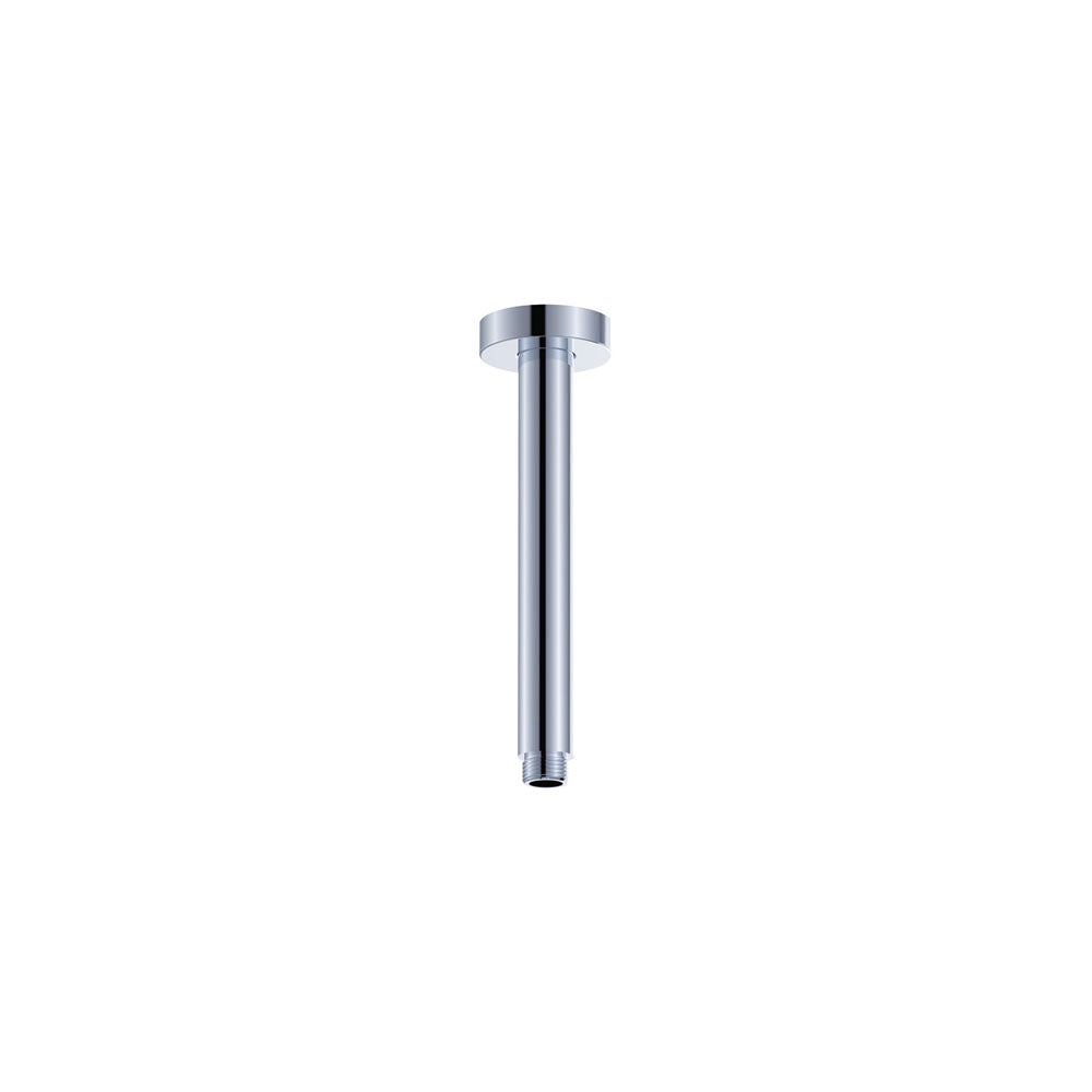 Round Shower Dropper, 200mm, Chrome – K and R Plumbing Online