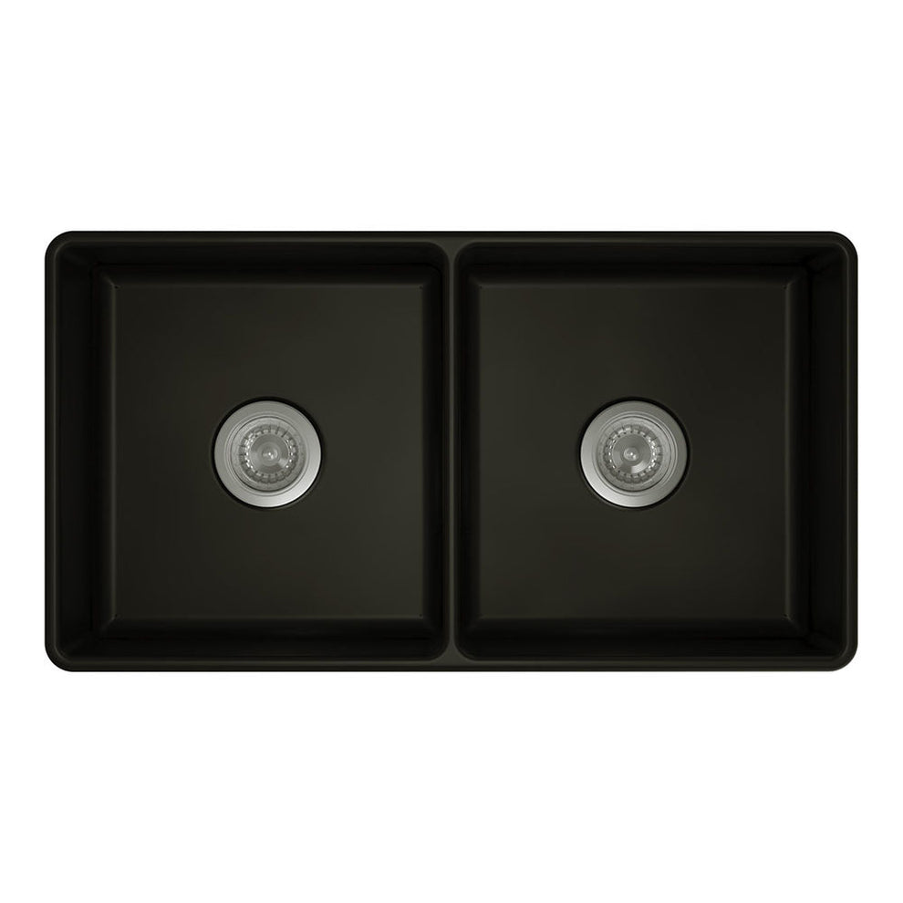 Benson Double Butler Sink, Matte Black – K and R Plumbing Online