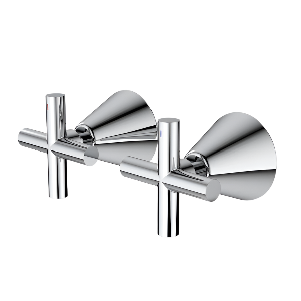 Classic Cross Wall Top Assy - Lead Free – K and R Plumbing Online